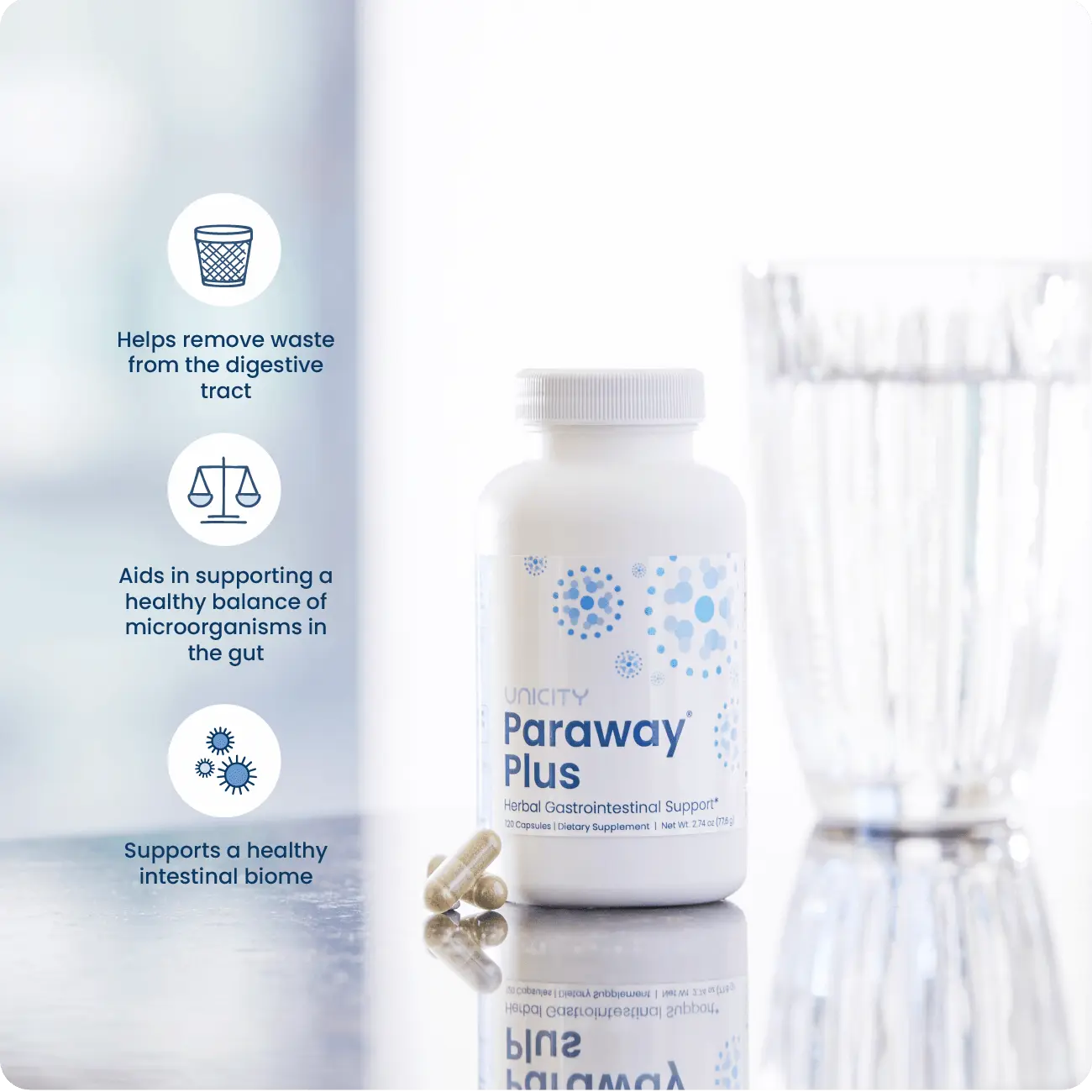 Paraway Plus Gut Health & Microbiome Cleanse Herbal Digestive Support