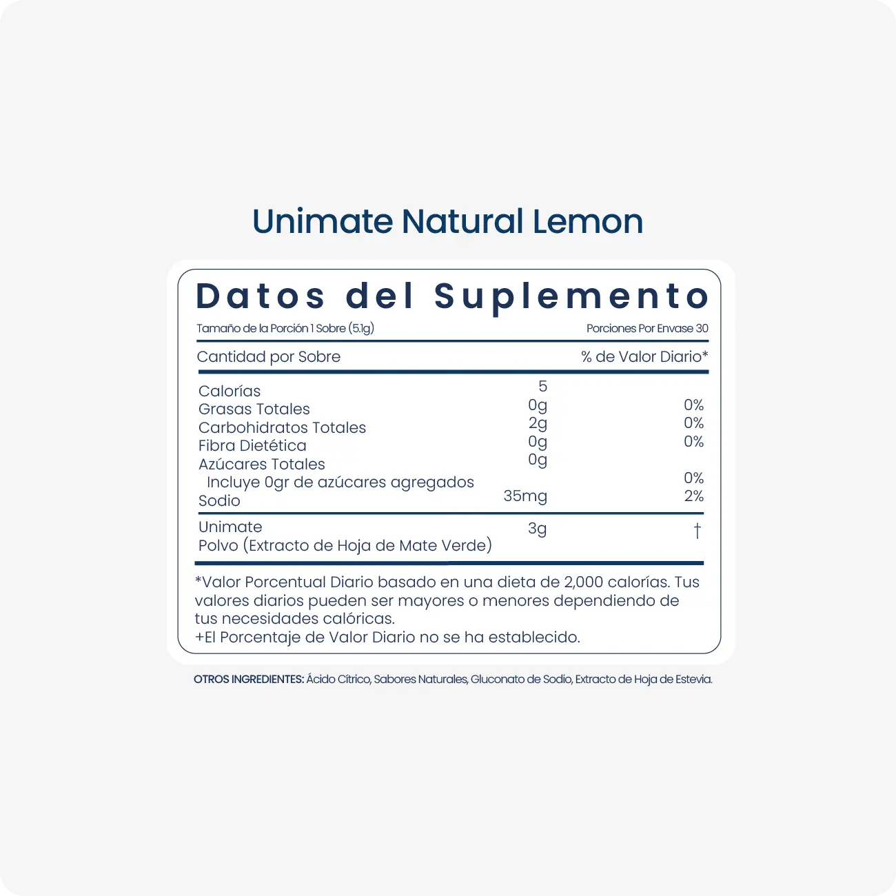 Unimate bebida de yerba mate para energía y enfoque