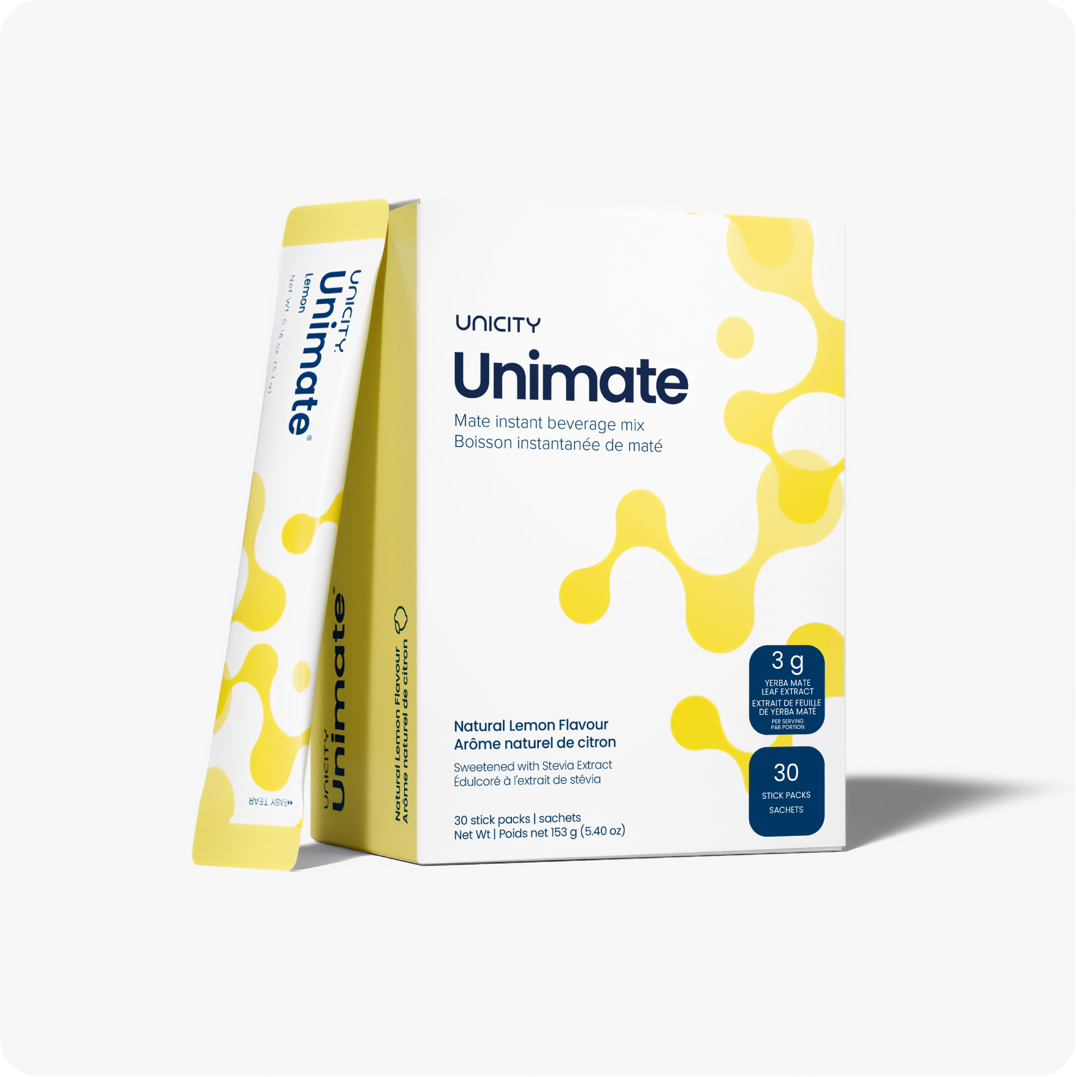 Unimate Yerba Mate Drink Mix for Energy & Focus