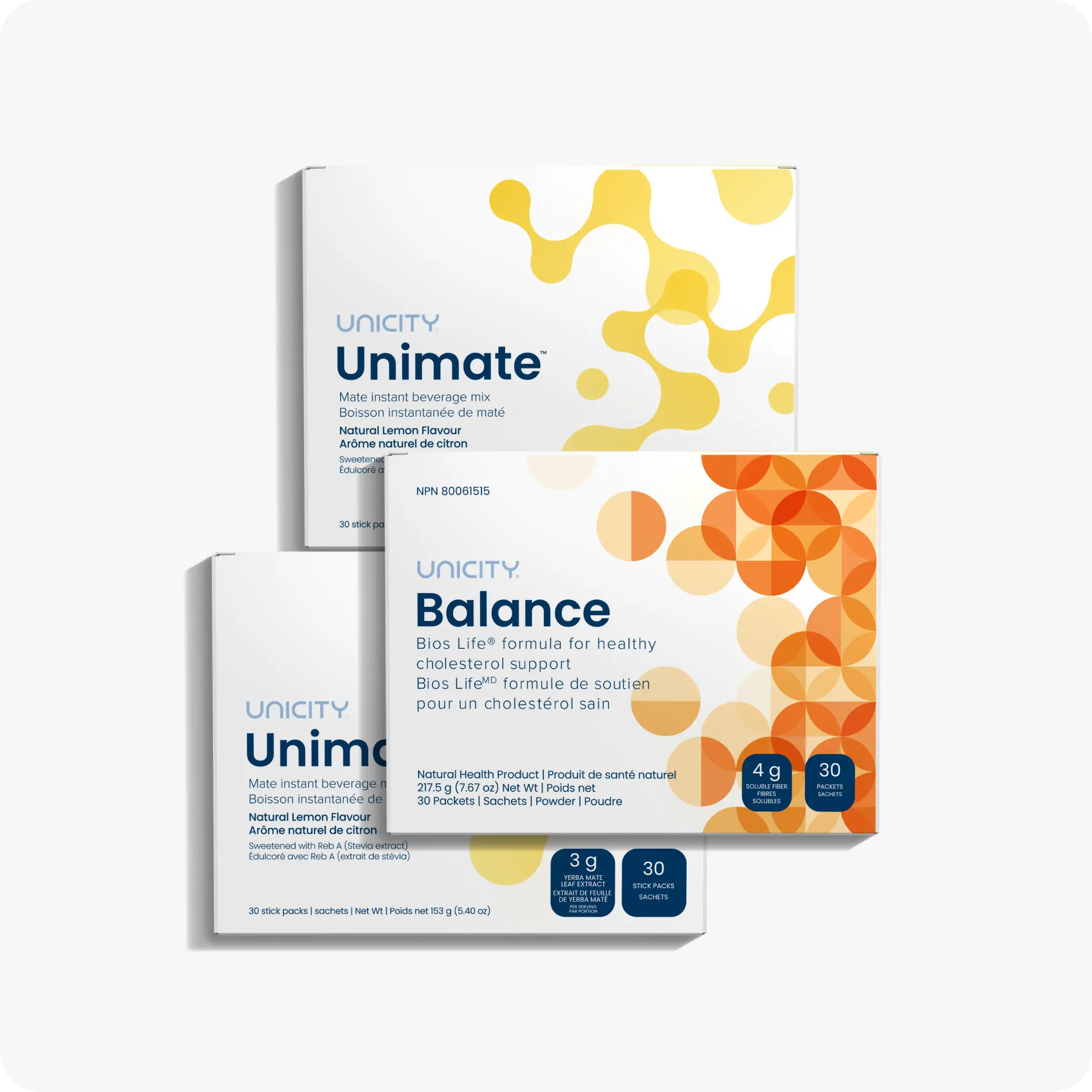 Ensemble Feel Great: Natural Lemon Unimate + Natural Orange Balance