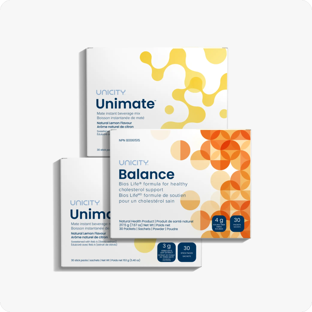 Feel Great pack: Natural Lemon Unimate + Natural Orange Balance