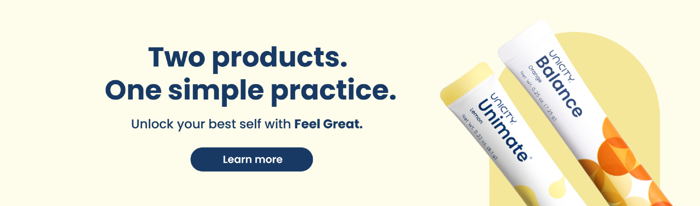 Feel Great System: Two products + One simple practice