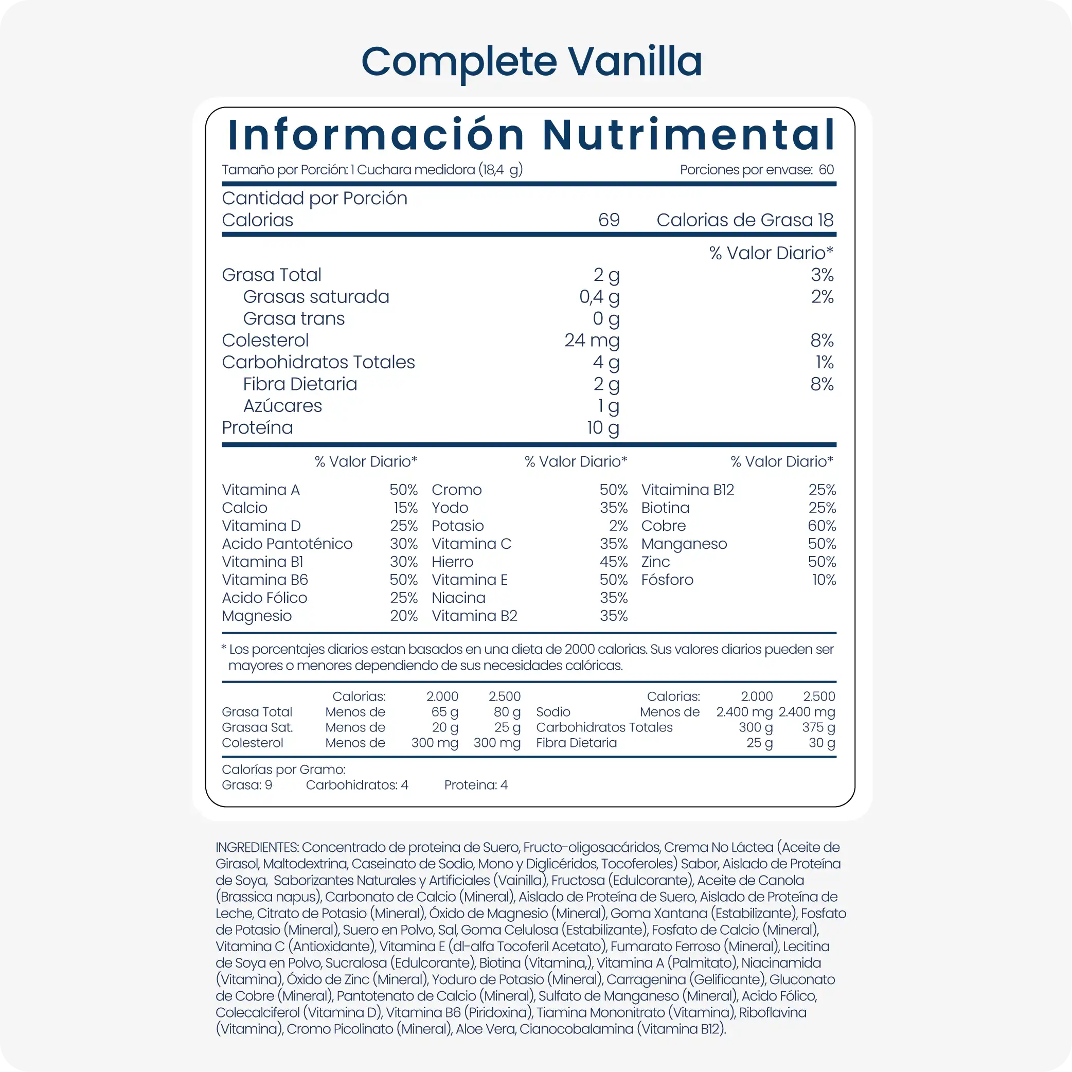 Complete—Proteína en polvo sustituto de comidas de primer nivel | Unicity