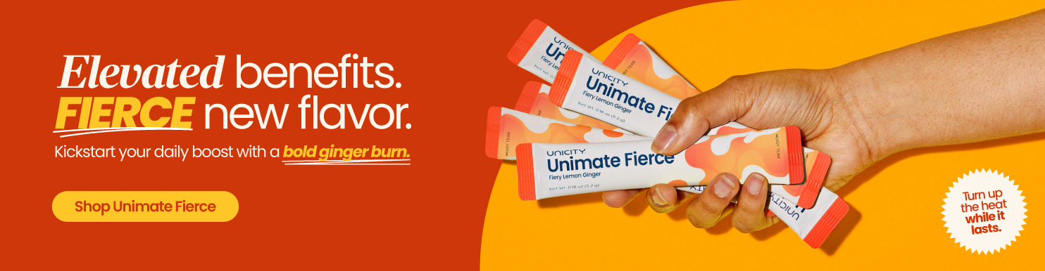 Unimate Fierce by Unicity – bold ginger drink for daily energy boost ...