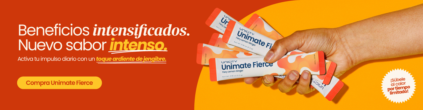 Unimate Fierce de Unicity: bebida intensa de jengibre para un impulso ...