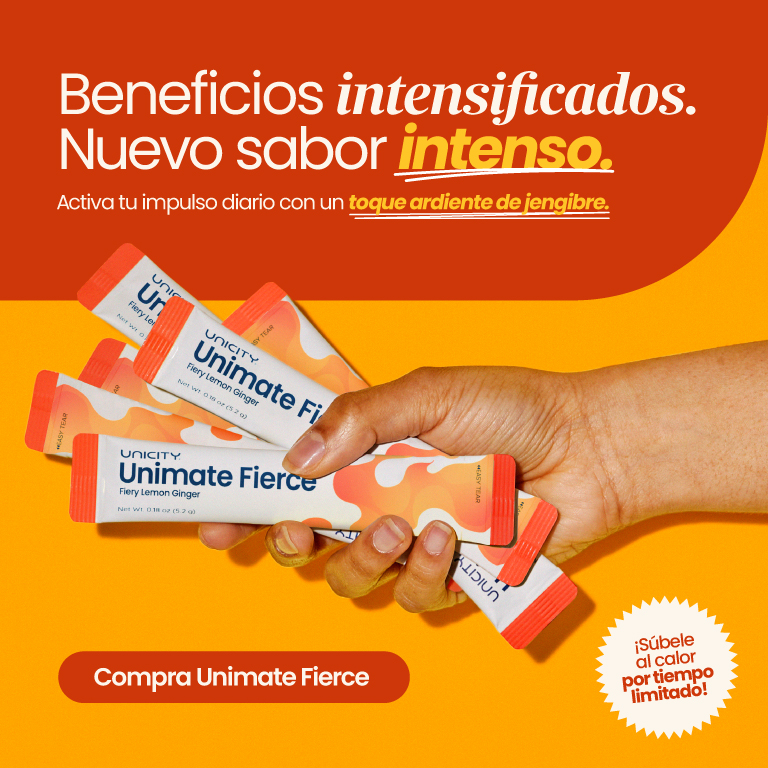 Unimate Fierce de Unicity: bebida intensa de jengibre para un impulso ...