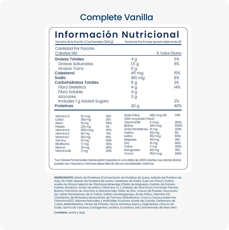 Complete Vanilla - datos del suplemento