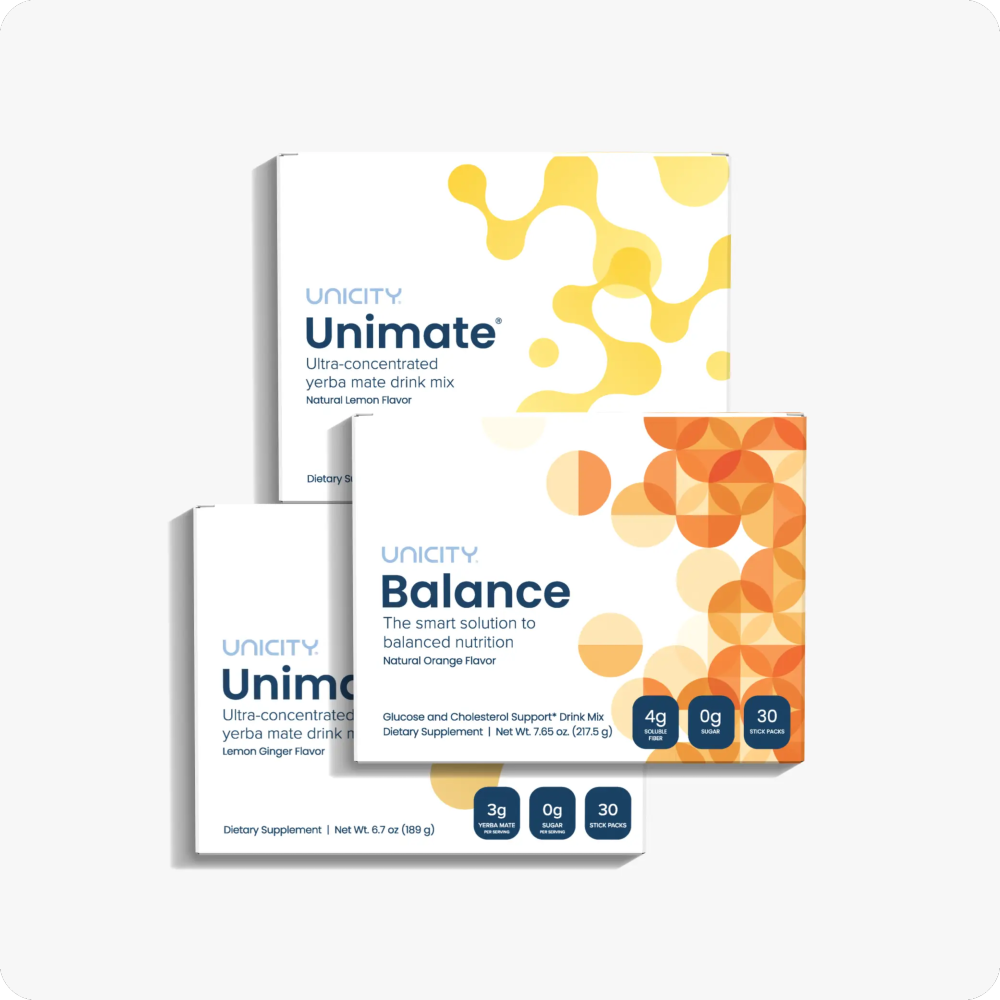 Feel Great pack: Natural Lemon & Lemon Ginger Unimate + Natural Orange ...